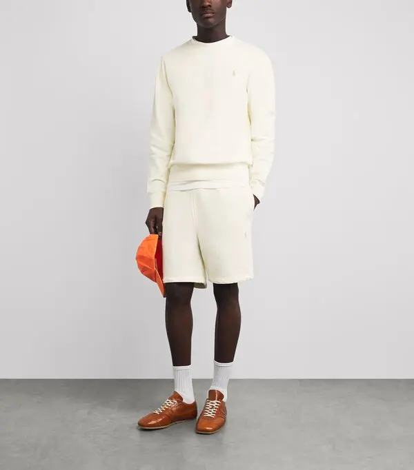 Polo Ralph Lauren Cotton Loopback Fleece Sweatshirt - Neutral