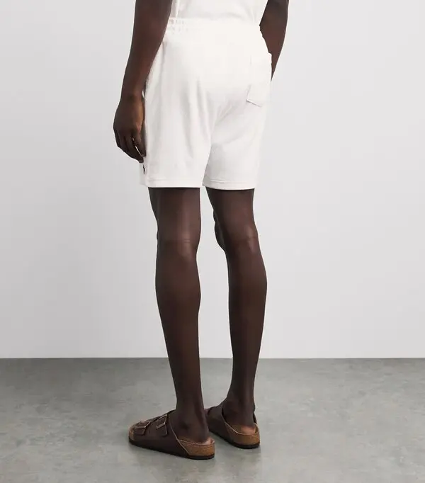 Polo Ralph Lauren Cotton-blend Terry Cloth Shorts - White