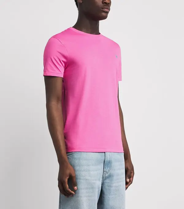 Polo Ralph Lauren Cotton Custom Slim-fit T-shirt - Pink