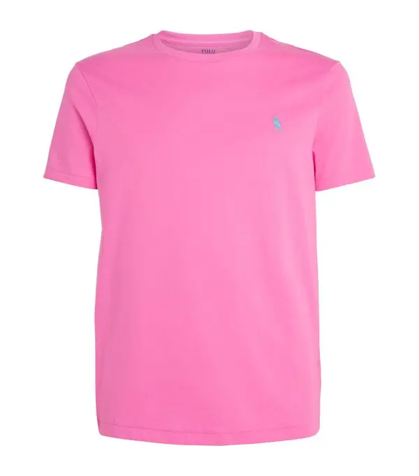 Polo Ralph Lauren Cotton Custom Slim-fit T-shirt - Pink