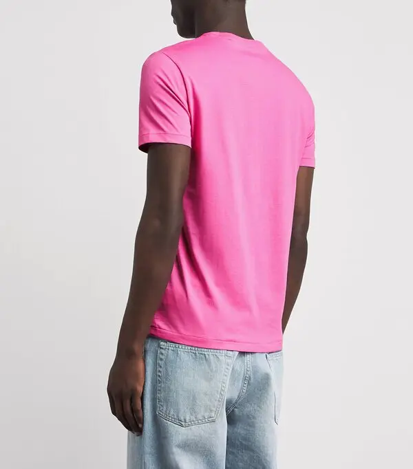 Polo Ralph Lauren Cotton Custom Slim-fit T-shirt - Pink