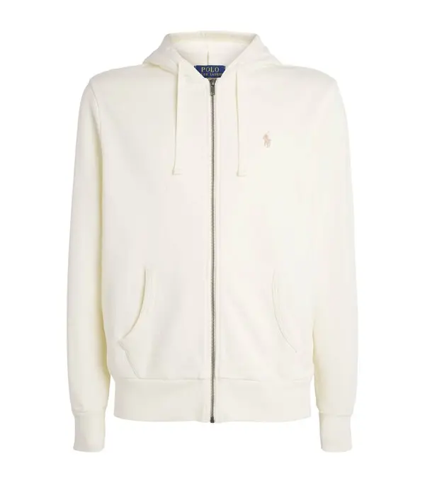 Polo Ralph Lauren Cotton Loopback Fleece Zip-up Hoodie - Neutral