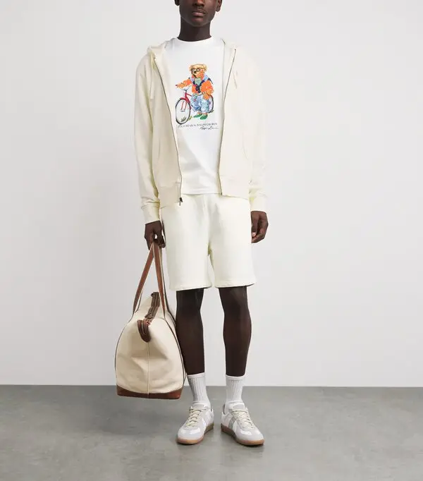 Polo Ralph Lauren Cotton Loopback Fleece Zip-up Hoodie - Neutral