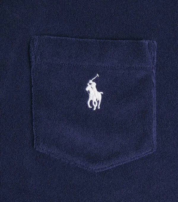 Polo Ralph Lauren Cotton-blend Terry Short-sleeve Slim Shirt