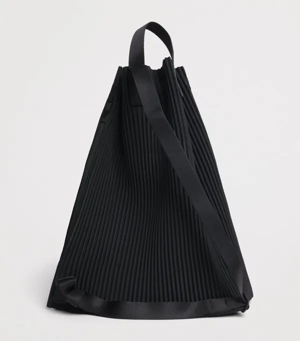 Issey Miyake Drawstring Pleated Shoulder Bag