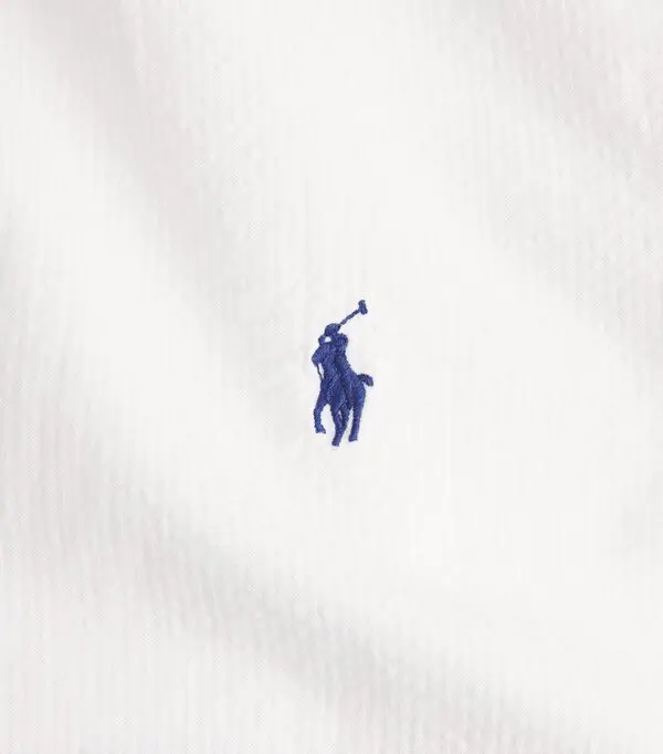 Polo Ralph Lauren Cotton Seersucker Custom Fit Shirt - White