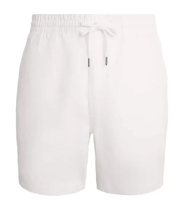 Polo Ralph Lauren Linen Prepster Shorts - White