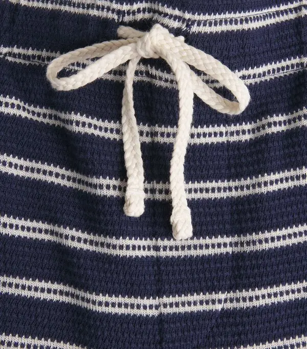 Polo Ralph Lauren Cotton-blend Pointelle Jersey Shorts - Blue