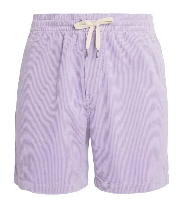 Polo Ralph Lauren Cotton Corduroy Prepster Shorts - Purple