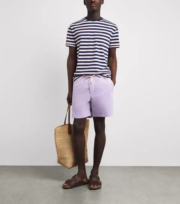 Polo Ralph Lauren Cotton Corduroy Prepster Shorts - Purple