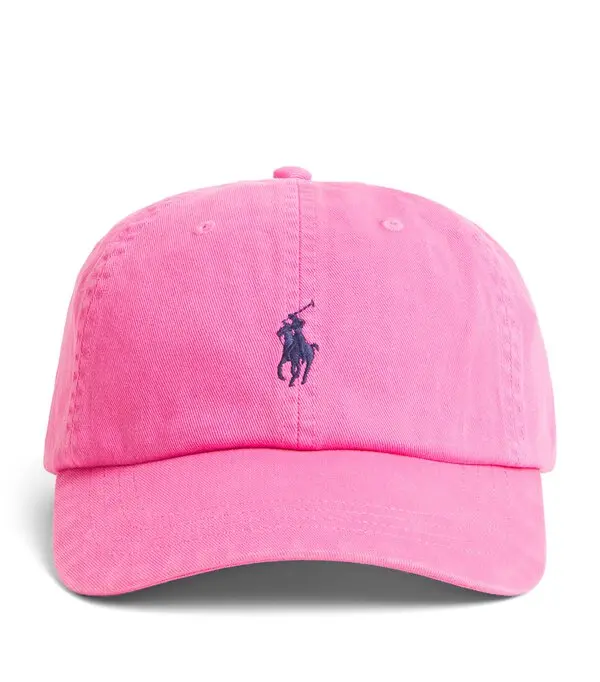 Polo Ralph Lauren Cotton Baseball Cap - Pink