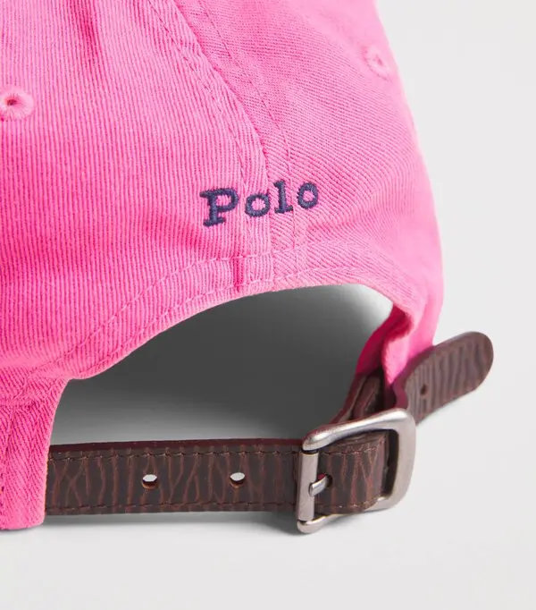 Polo Ralph Lauren Cotton Baseball Cap - Pink
