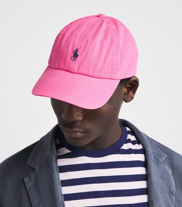 Polo Ralph Lauren Cotton Baseball Cap - Pink