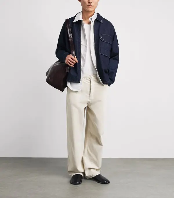 A.p.c. Organic Cotton Stripe Shirt - Grey