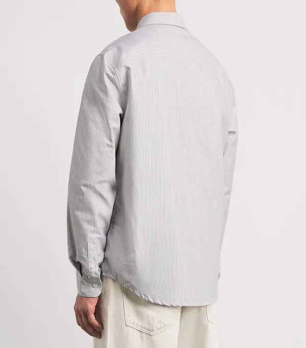 A.p.c. Organic Cotton Stripe Shirt - Grey