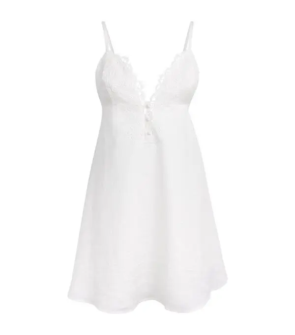 Claudie Pierlot A-line Mini Dress - White