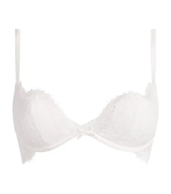 FLEUR DU MAL Lace Seduce U-plunge Frankie Bra - Ivory