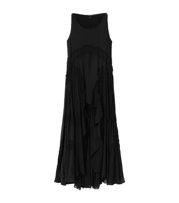 ALLSAINTS Dorina High-low Dress - Black
