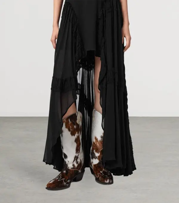 ALLSAINTS Dorina High-low Dress - Black