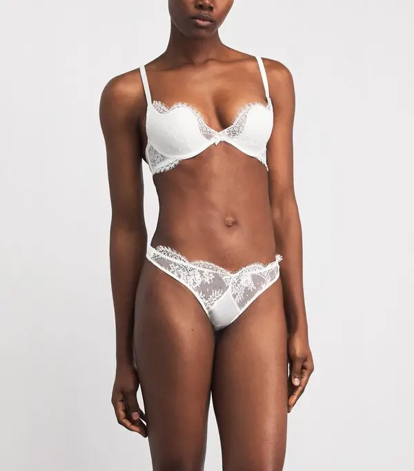 FLEUR DU MAL Lace Frankie Thong