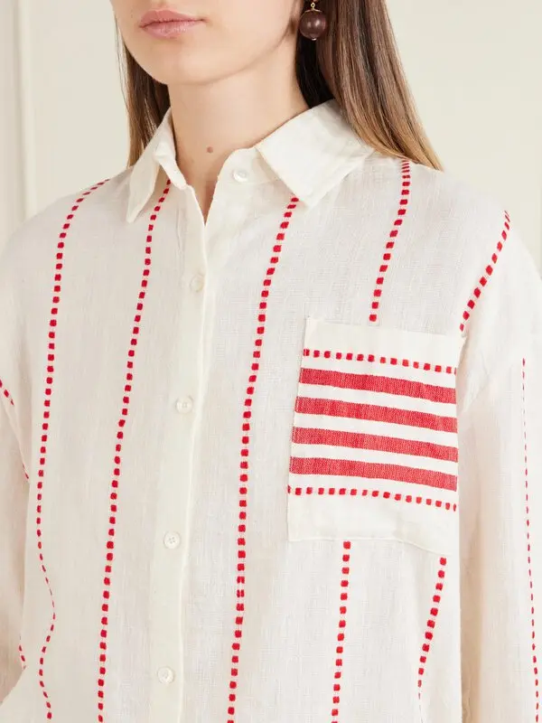 LEMLEM Mariam Cotton-gauze Shirt
