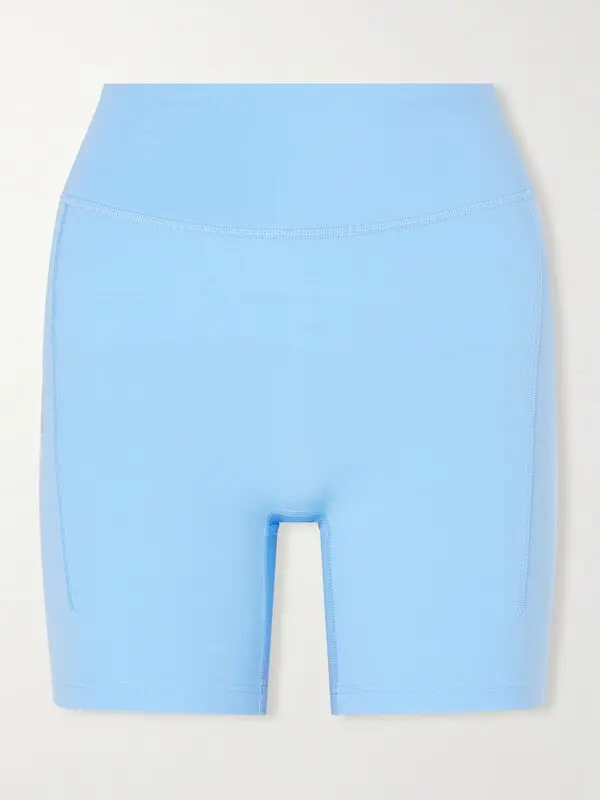 On Performance Running Recycled Stretch Shorts - Blue