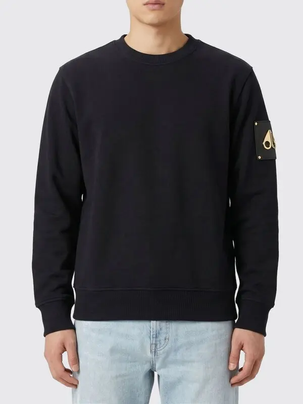 Moose Knuckles Crewneck Sweatshirt - Black