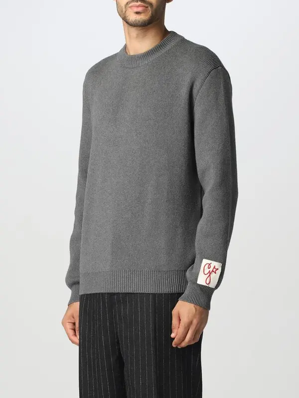 GOLDEN GOOSE Cotton Blend Knit Sweater