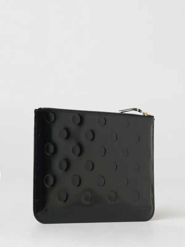 Comme Des Garçons Polka Dot Clutch - Black