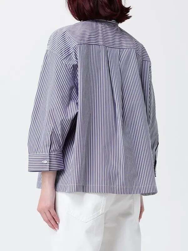 Brunello Cucinelli Striped Shirt - Blue