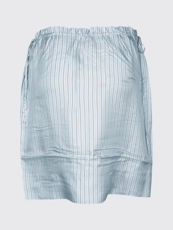 TOTEME Striped Midi Skirt