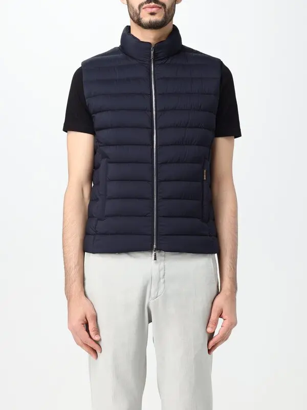 MOORER Suit Vest - Blue