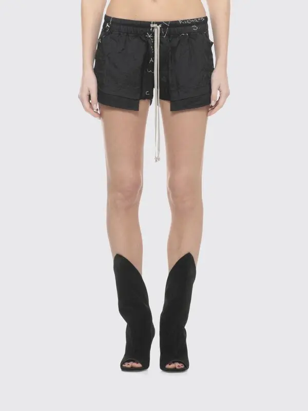 Rick Owens Stretch Technical Fabric Shorts - White