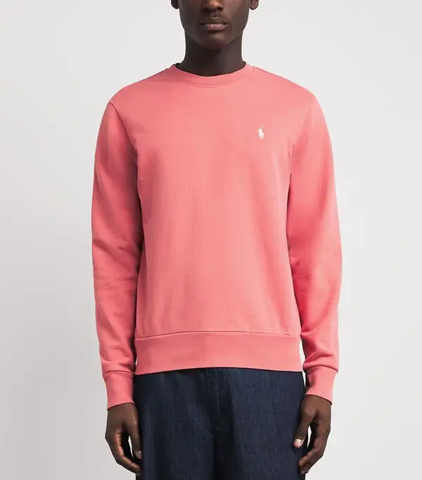 Polo Ralph Lauren Cotton Loopback Fleece Sweatshirt - Red