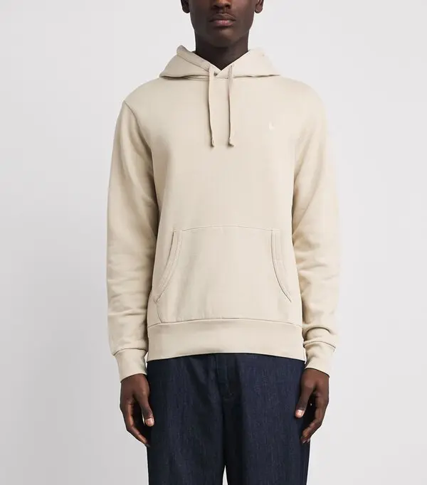 Polo Ralph Lauren Cotton Loopback Fleece Hoodie - Grey
