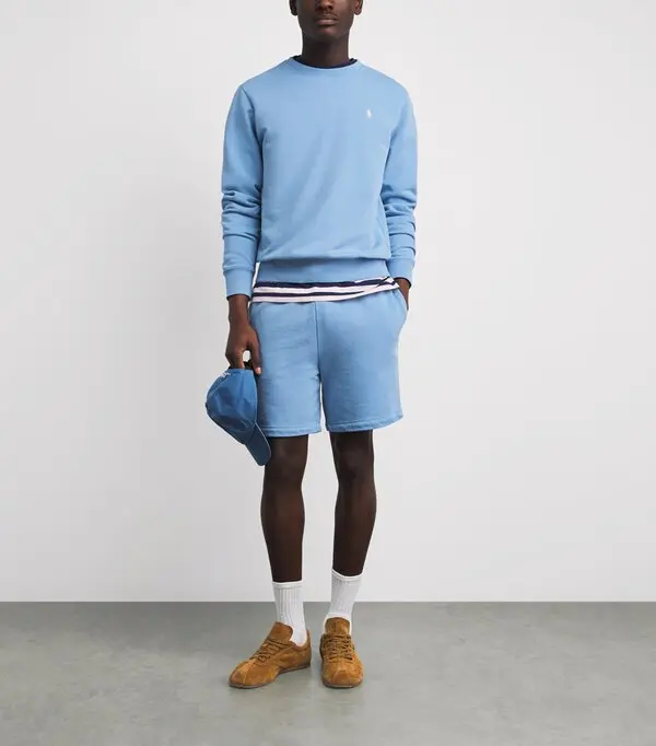 Polo Ralph Lauren Cotton Terry Shorts - Blue