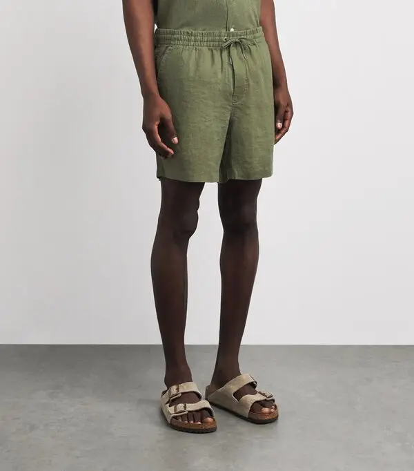 Polo Ralph Lauren Linen Prepster Shorts - Green