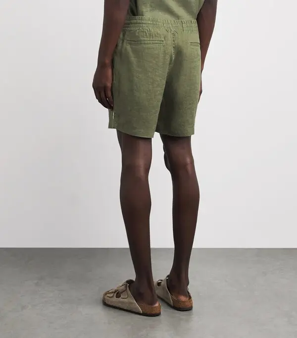 Polo Ralph Lauren Linen Prepster Shorts - Green