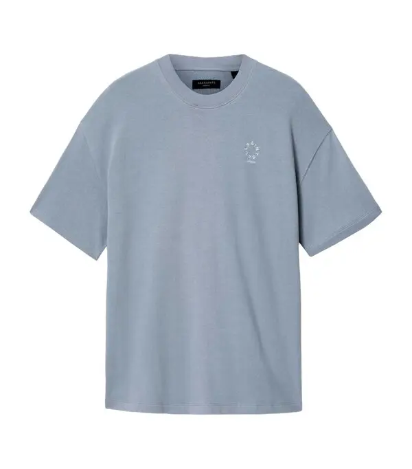 ALLSAINTS Organic Cotton Haven T-shirt - Blue