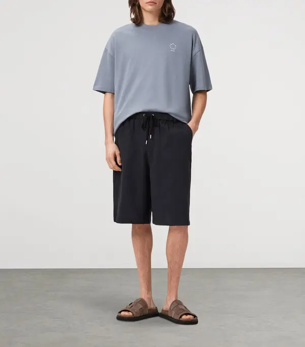 ALLSAINTS Organic Cotton Haven T-shirt - Blue