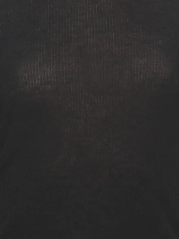 Rick Owens Viscose And Silk Knit Top