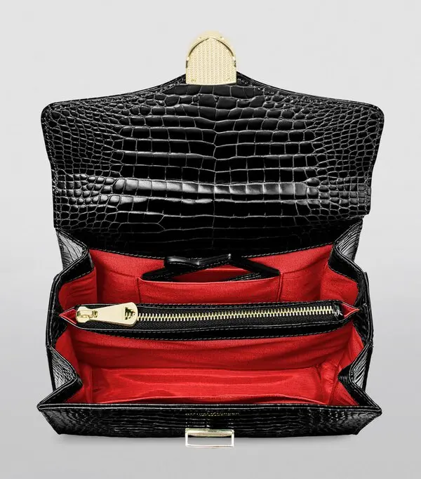 ASPINAL OF LONDON Mayfair Top-handle Bag - Black