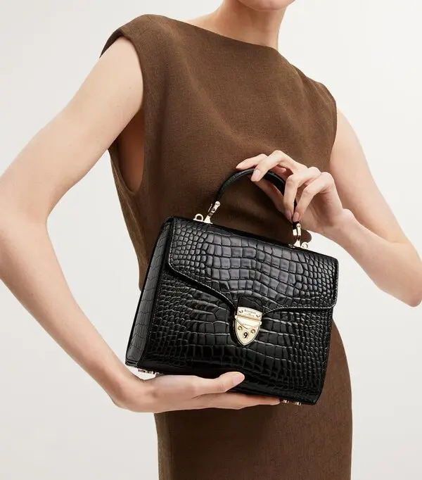 ASPINAL OF LONDON Mayfair Top-handle Bag - Black