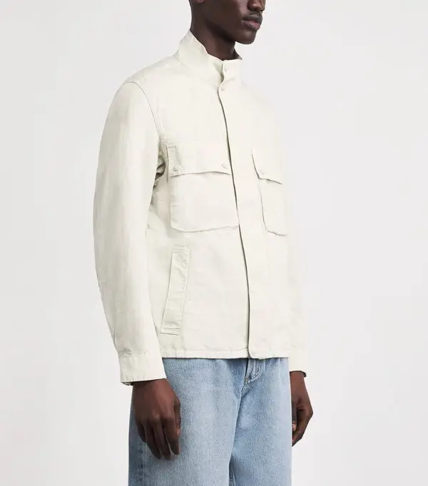 Belstaff Cotton-linen Hayfield Field Jacket