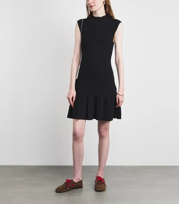 Claudie Pierlot Knitted Mini Dress - Black
