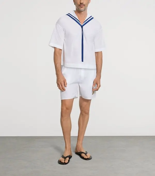 Hanro X Charlotte Adam Cotton Blouse