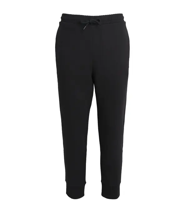 BOSS Stretch-cotton Logo Sweatpants - Black