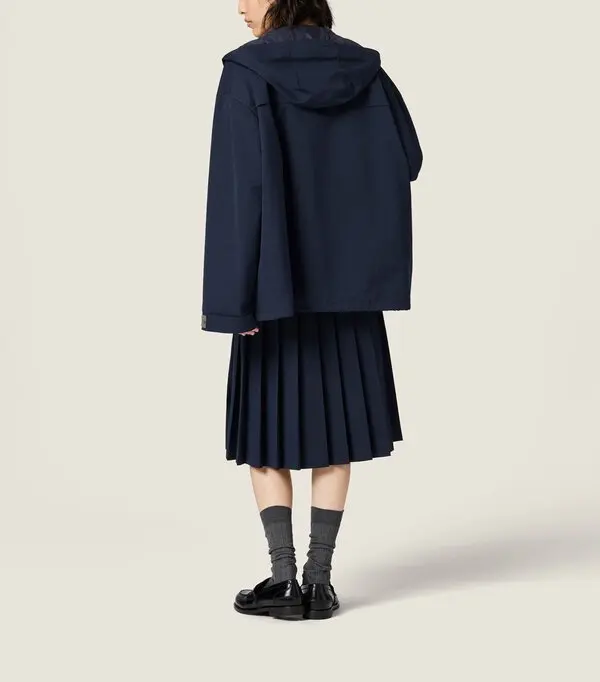 Miu Miu Ripstop Hooded Jacket