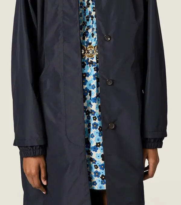 Miu Miu Technical Hooded Coat