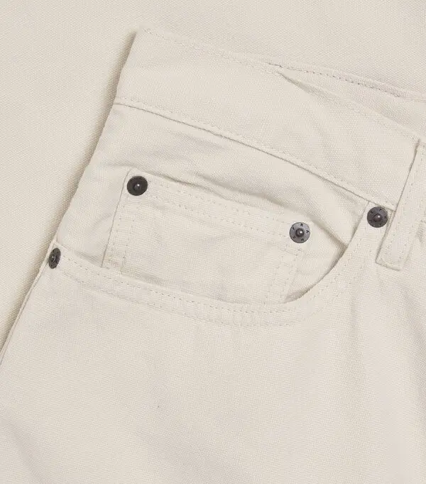 FRAME Baggy Cotton Denim Jeans